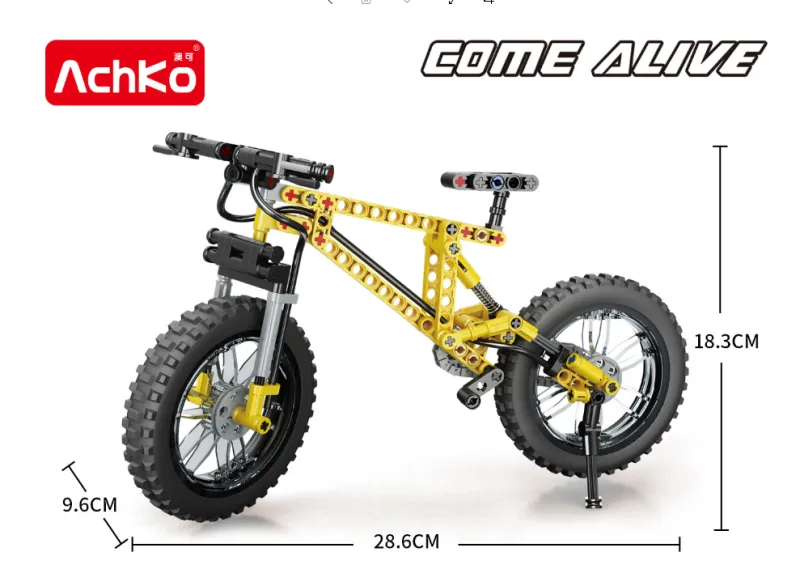AchKo Fatbike • Set 50017 • SetDB • Merlins Bricks