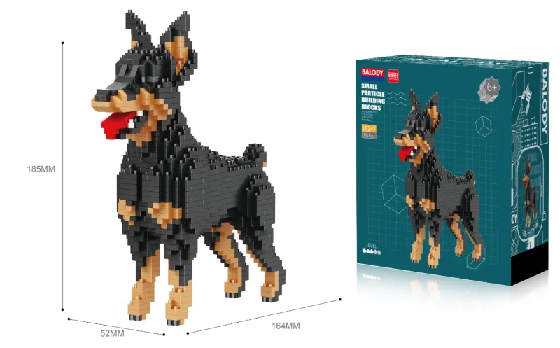 Balody Pinscher • DIAMOND BLOCKS • Set 18247 • SetDB