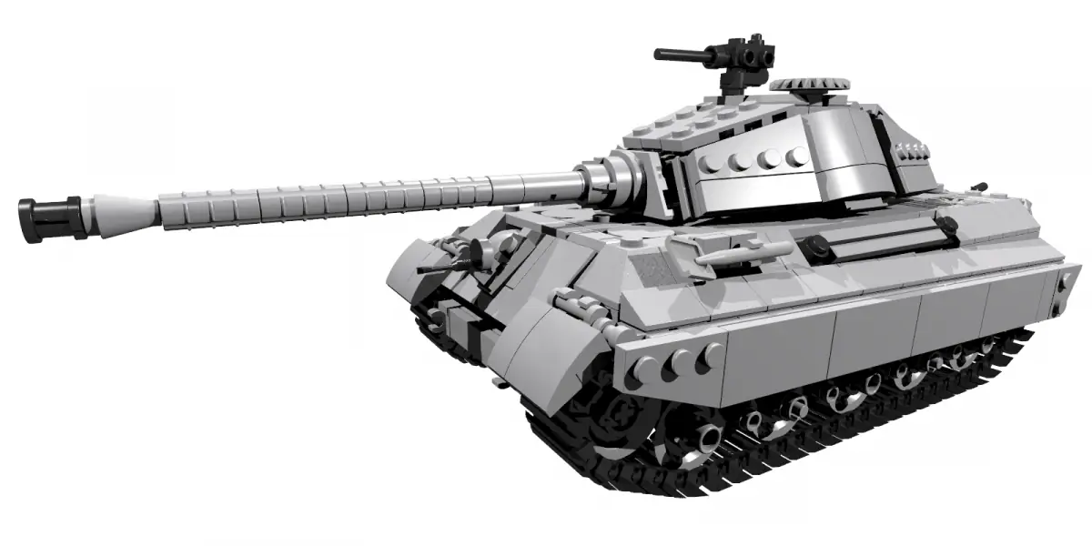 BlueBrixx Panzer VI Konigstiger • Set 100730 • SetDB