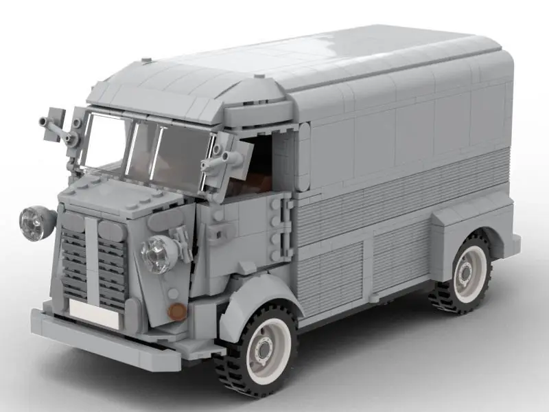 BlueBrixx Classic Van • Set 102741 • SetDB • Merlins Bricks