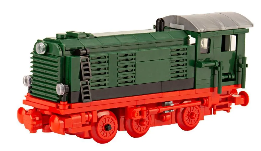 BlueBrixx Diesel locomotive V36 green • Set 102938 • SetDB