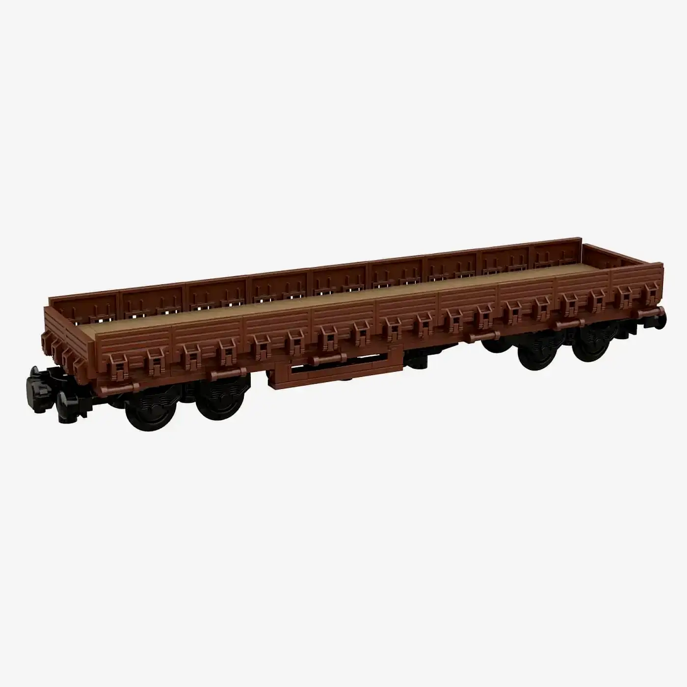 BlueBrixx Low-Floor Wagon • Set 104280 • SetDB