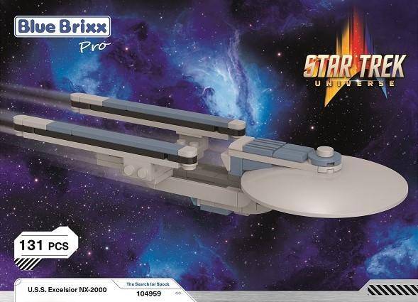 BlueBrixx STAR TREK USS Excelsior NX-2000 • Set 104959