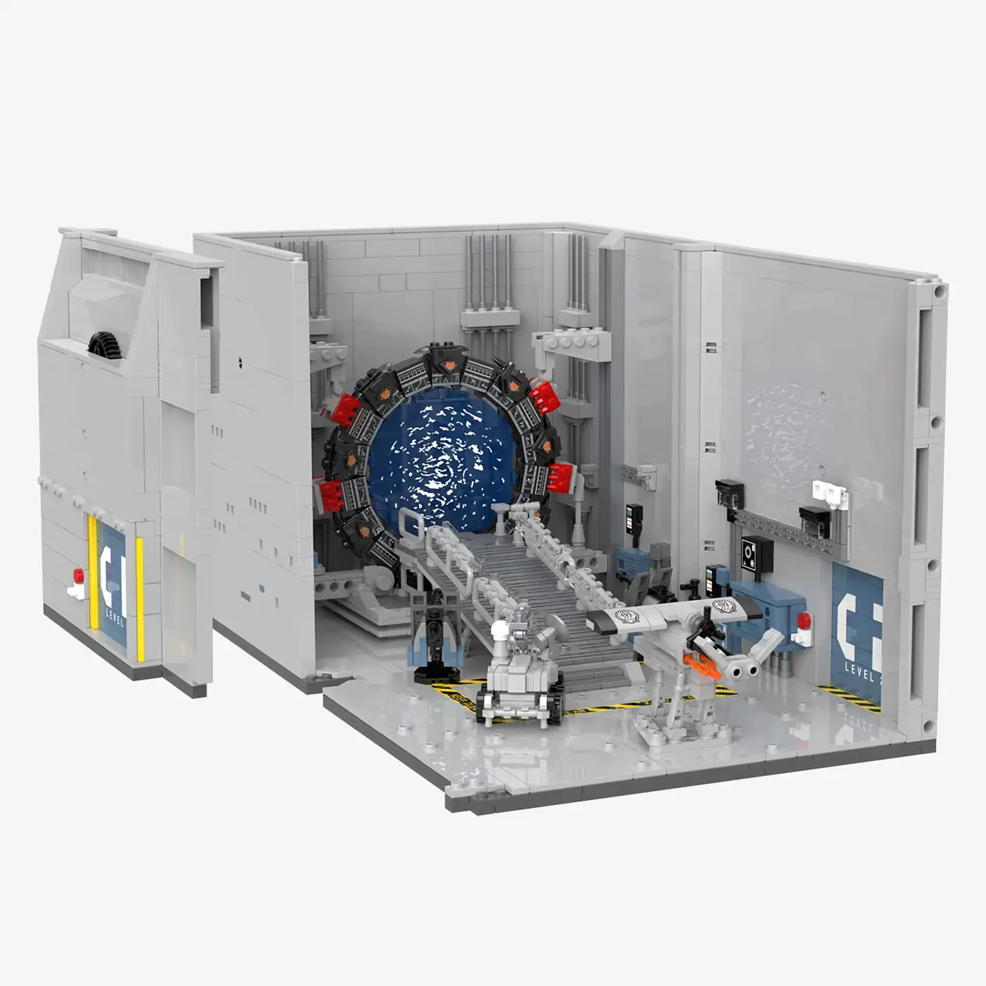 BlueBrixx Stargate Gate Room • Set 106842 • SetDB
