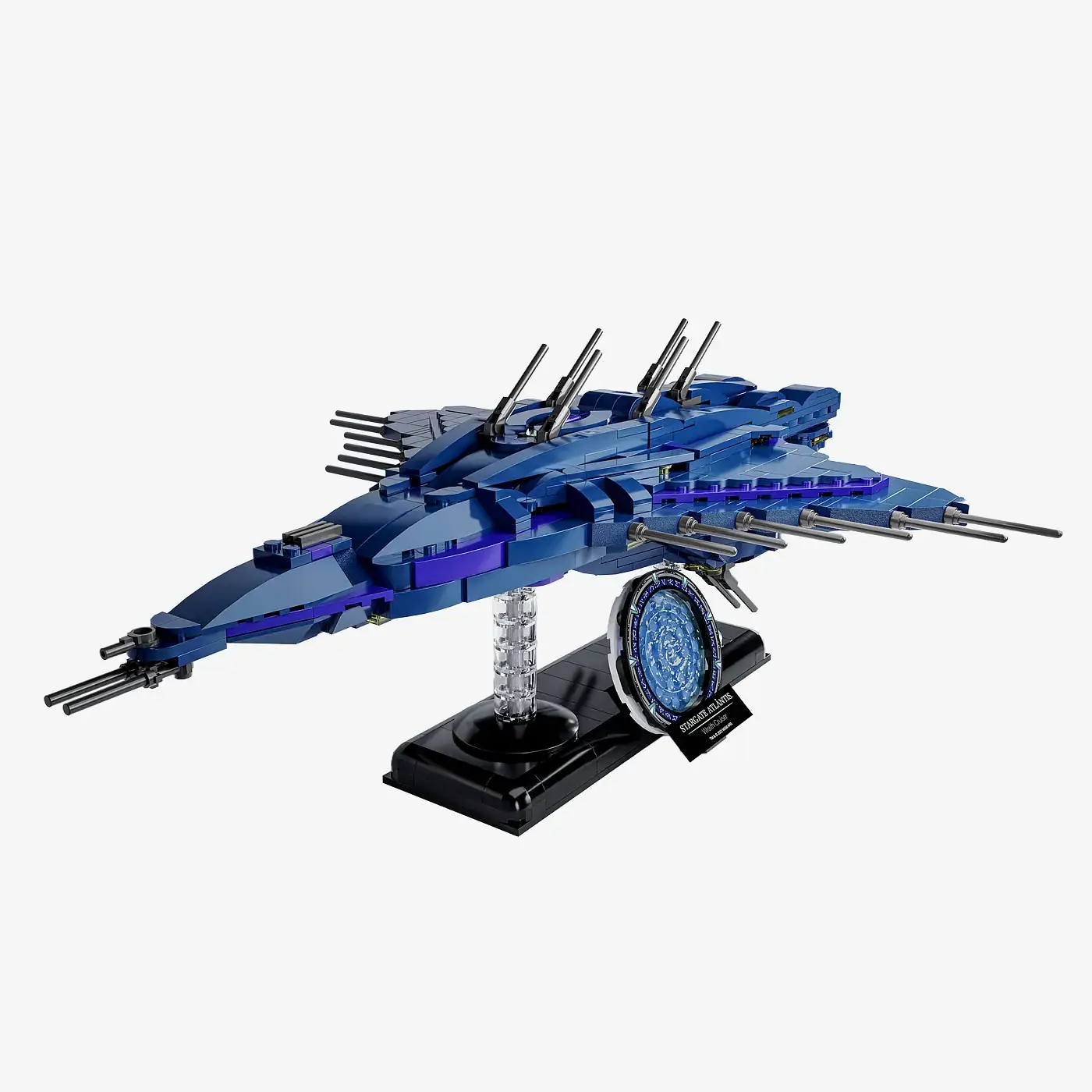 BlueBrixx Stargate Wraith Cruiser • Set 106844 • SetDB