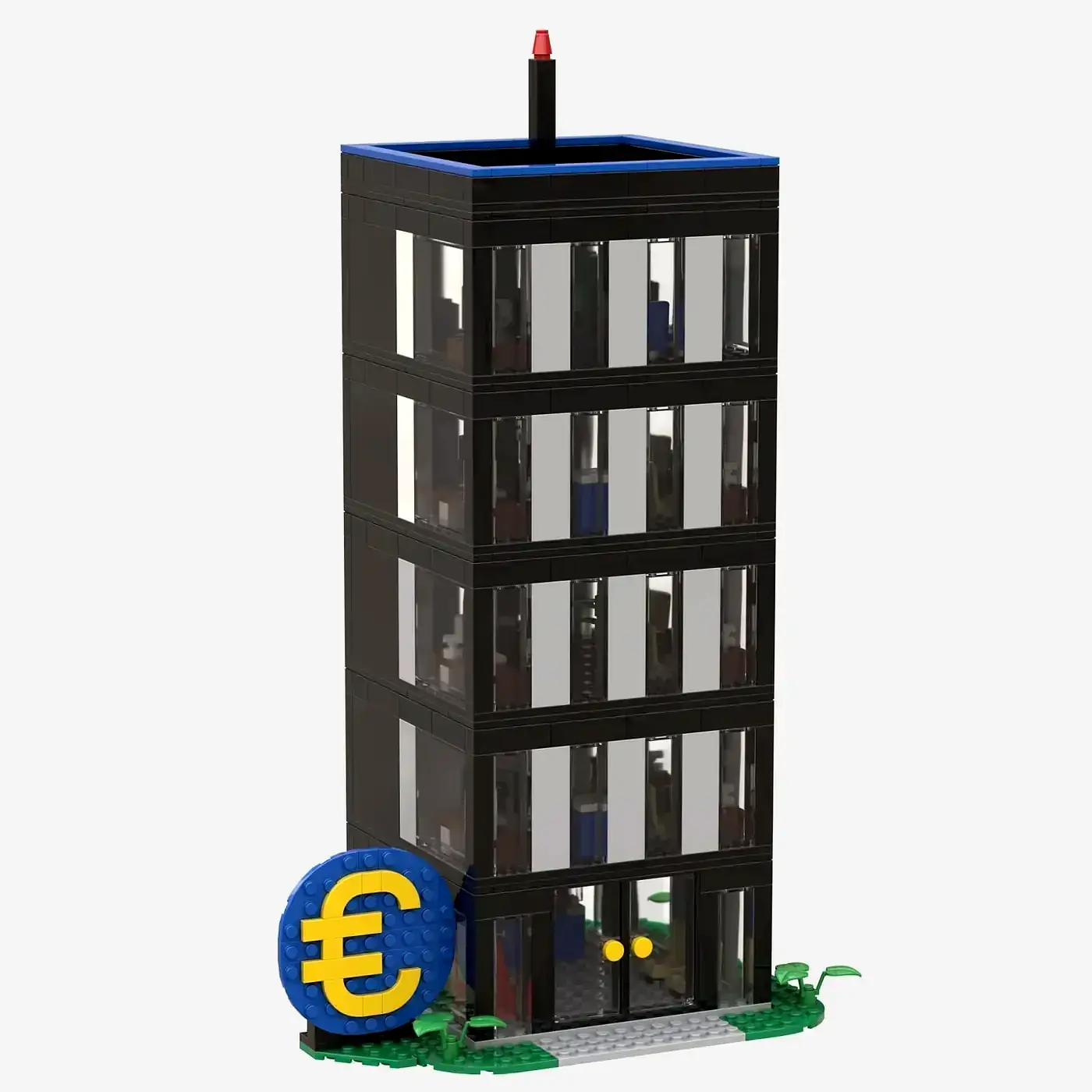 BlueBrixx Bank Tower • Set 106852 • SetDB • Merlins Bricks