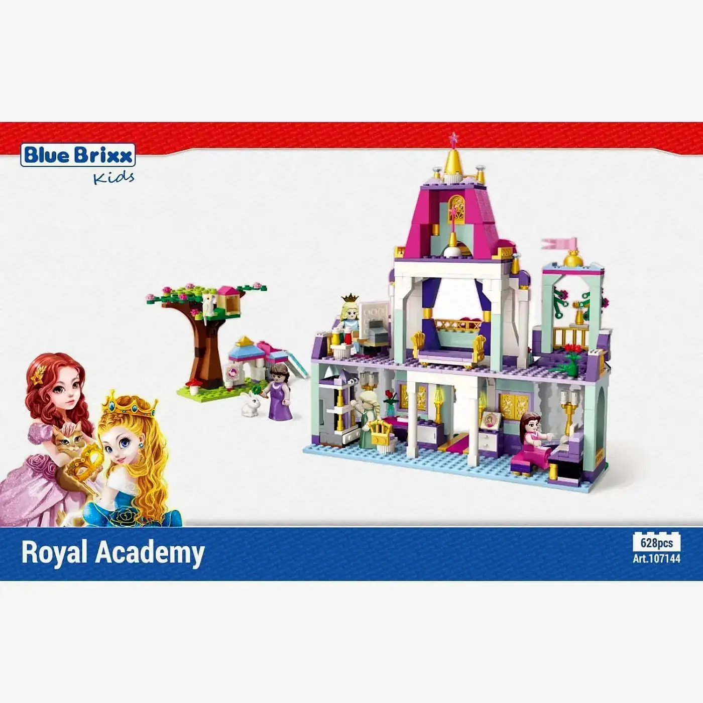 BlueBrixx Princess Leah: Royal Academy • Set 107144 • SetDB
