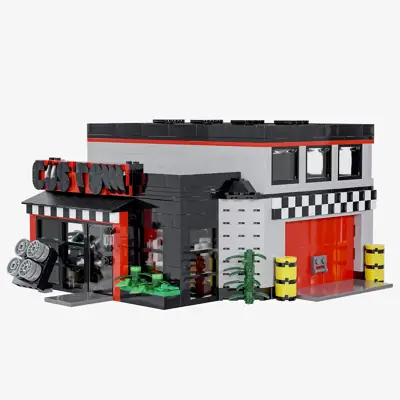 BlueBrixx Chernobyl 26.4.1986 Before and After 2 in 1