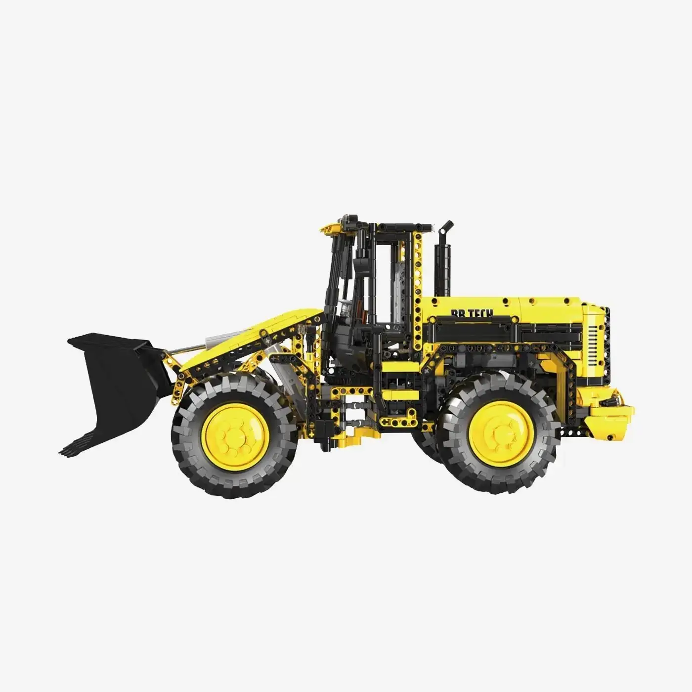 BlueBrixx Wheel loader • Set 107307 • SetDB • Merlins Bricks