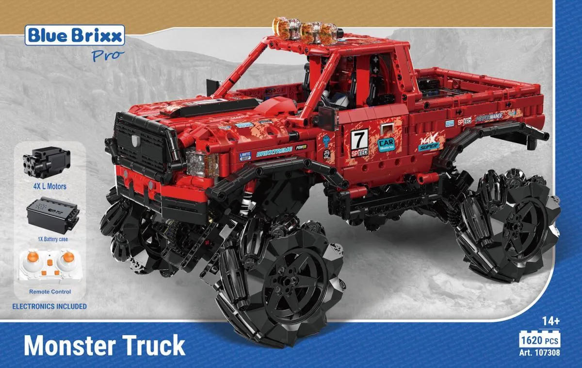 BlueBrixx Monster Truck • Set 107308 • SetDB