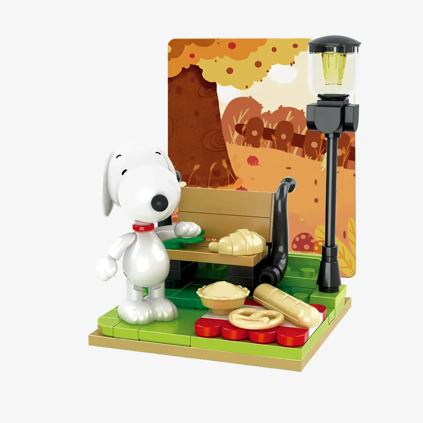 BlueBrixx Peanuts Snoopy having a picnic • Set 107359