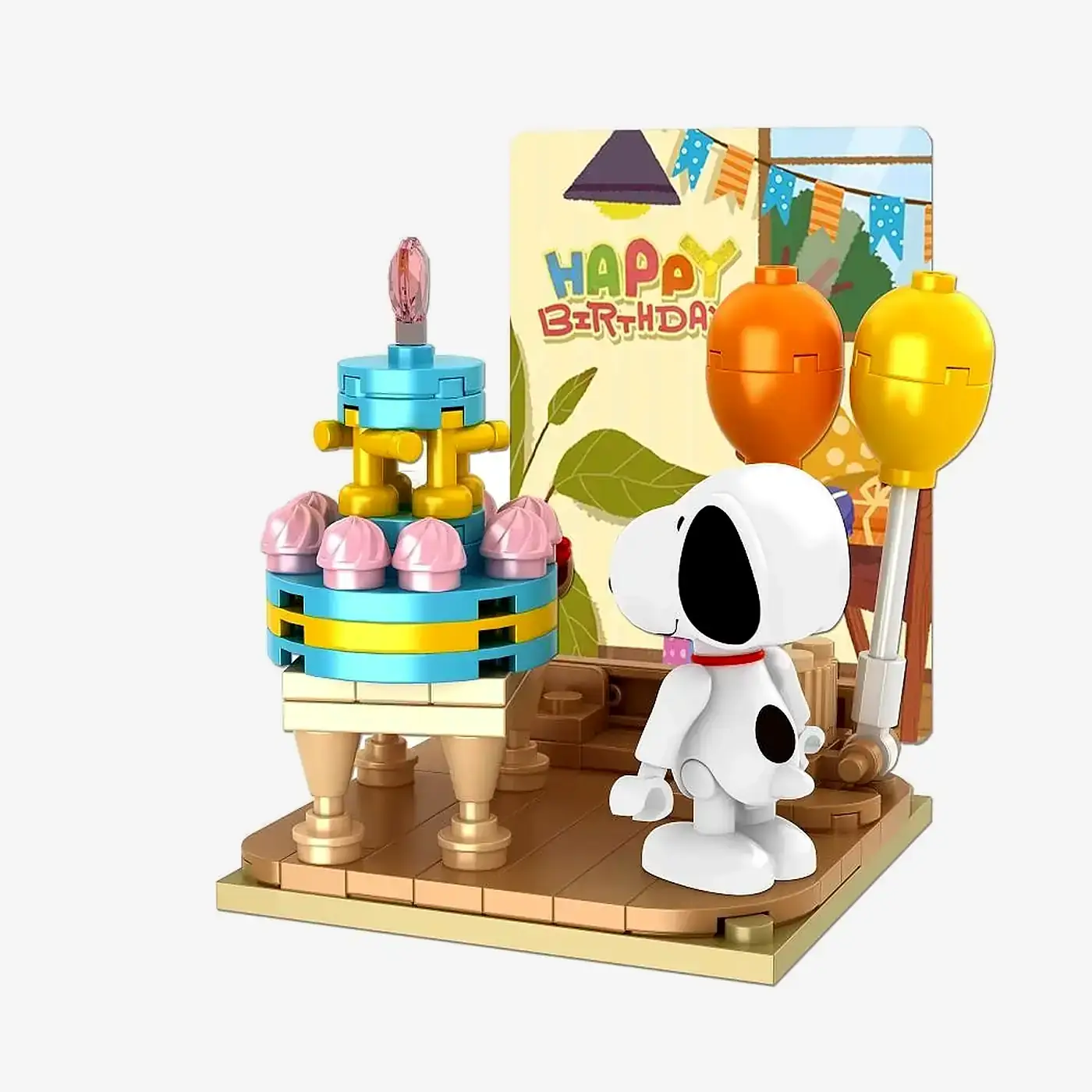 BlueBrixx Snoopy is having a picnic • Set 107360 • SetDB