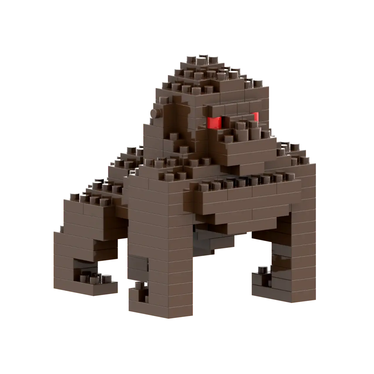 BRIXIES Gorilla • DIAMOND BLOCKS • Set 200.089 • SetDB