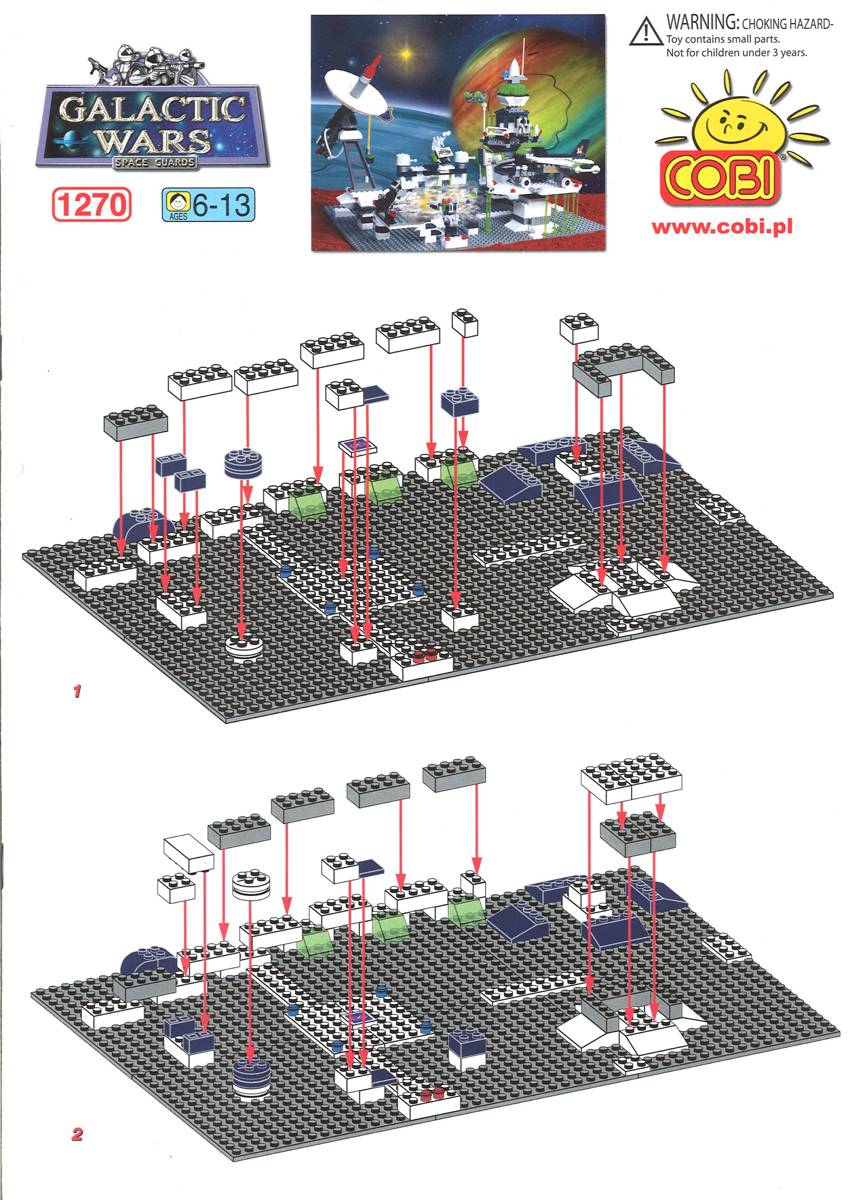 Cobi Alphatron • Set 1270 • SetDB • Merlins Steine