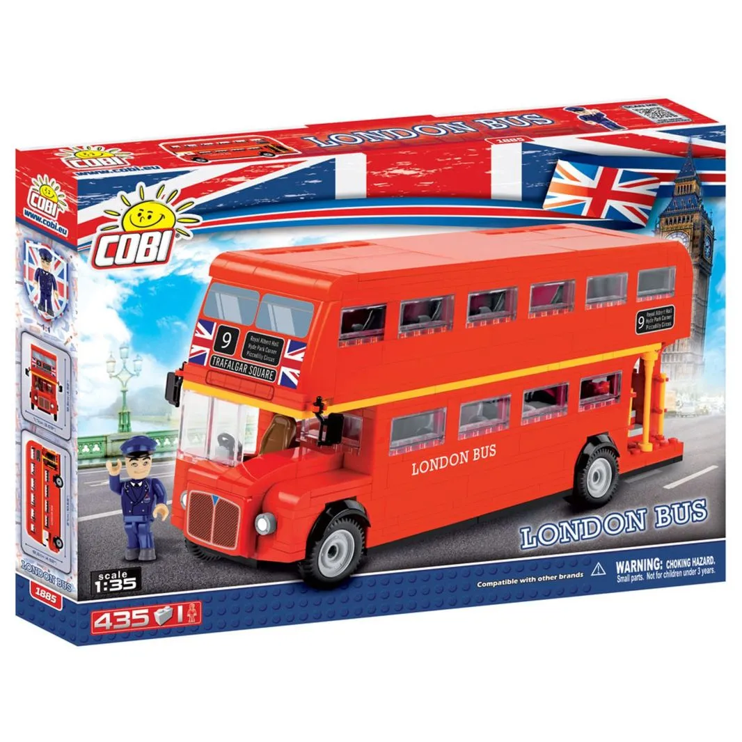 Cobi London Bus • Set 1885 • SetDB • Merlins Bricks