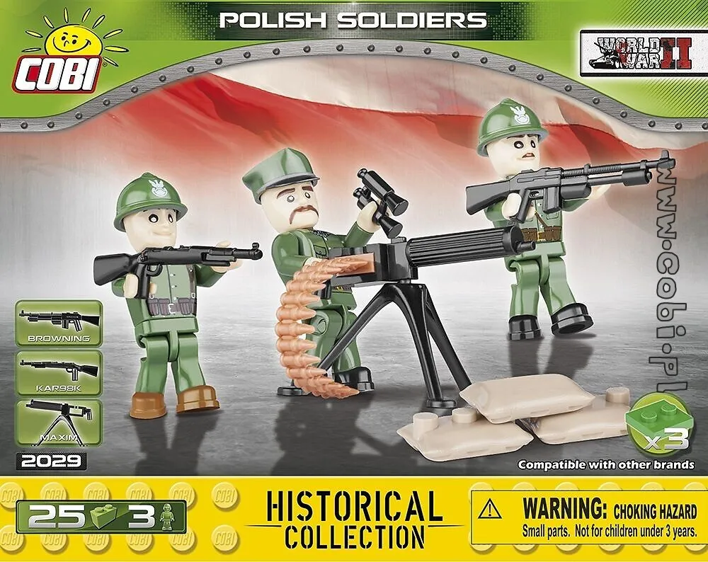 Cobi Polish Soldiers • Set 2029 • SetDB • Merlins Bricks