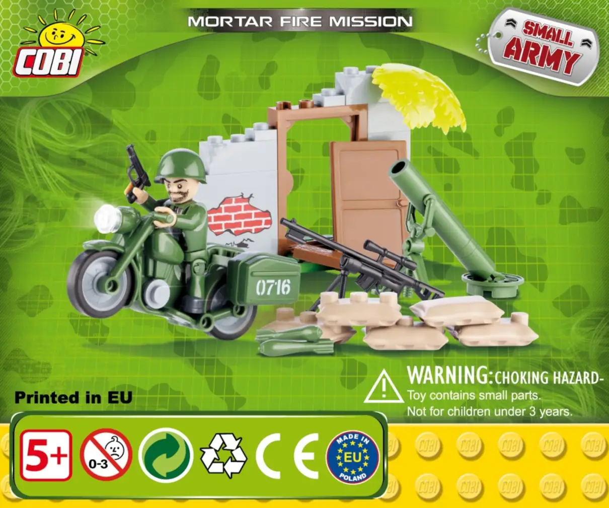 Cobi Mortar Fire Mission • Set 2143 • SetDB • Merlins Bricks