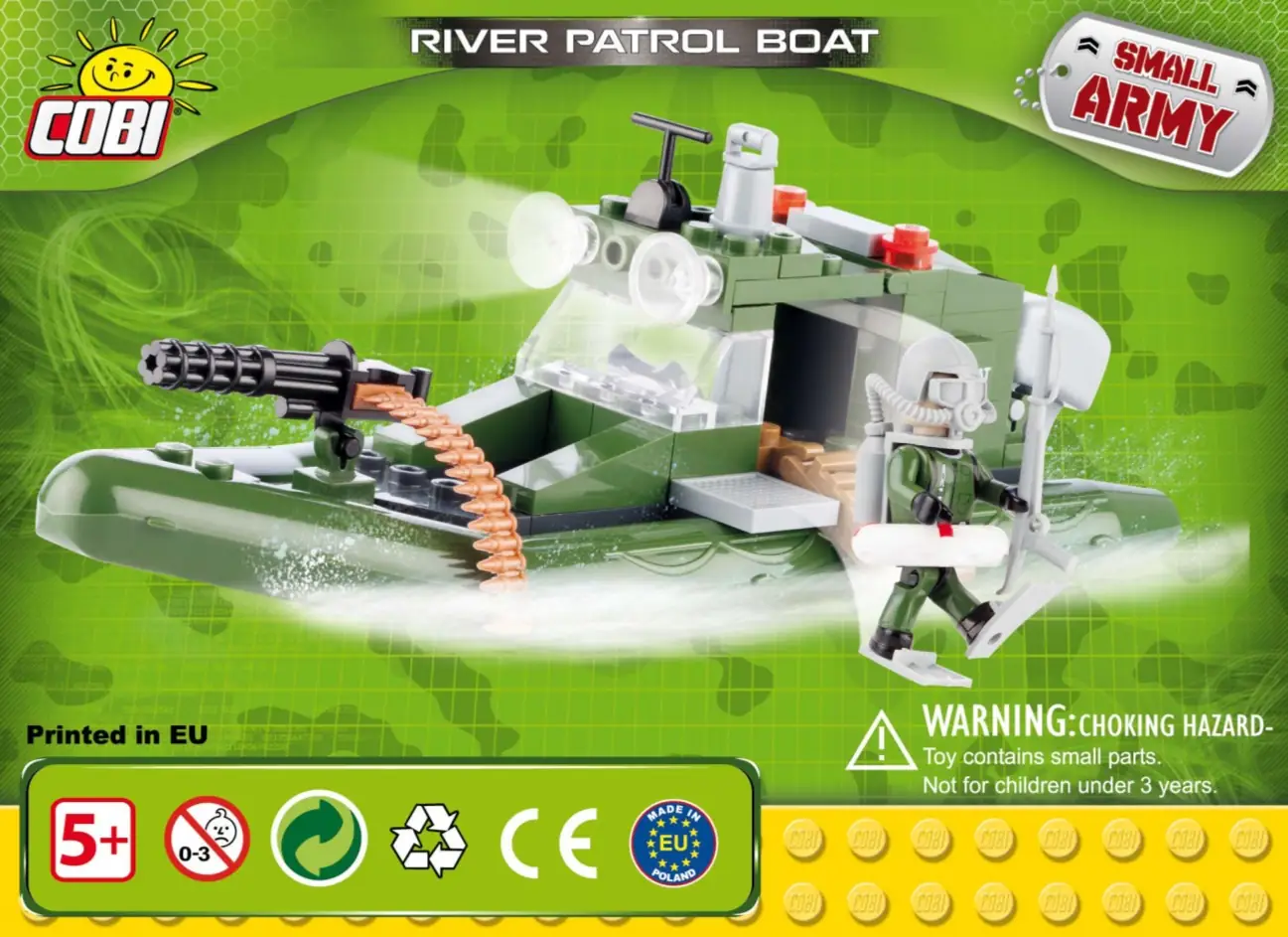 Cobi River Patrol Boat • Set 2195 • SetDB • Merlins Bricks