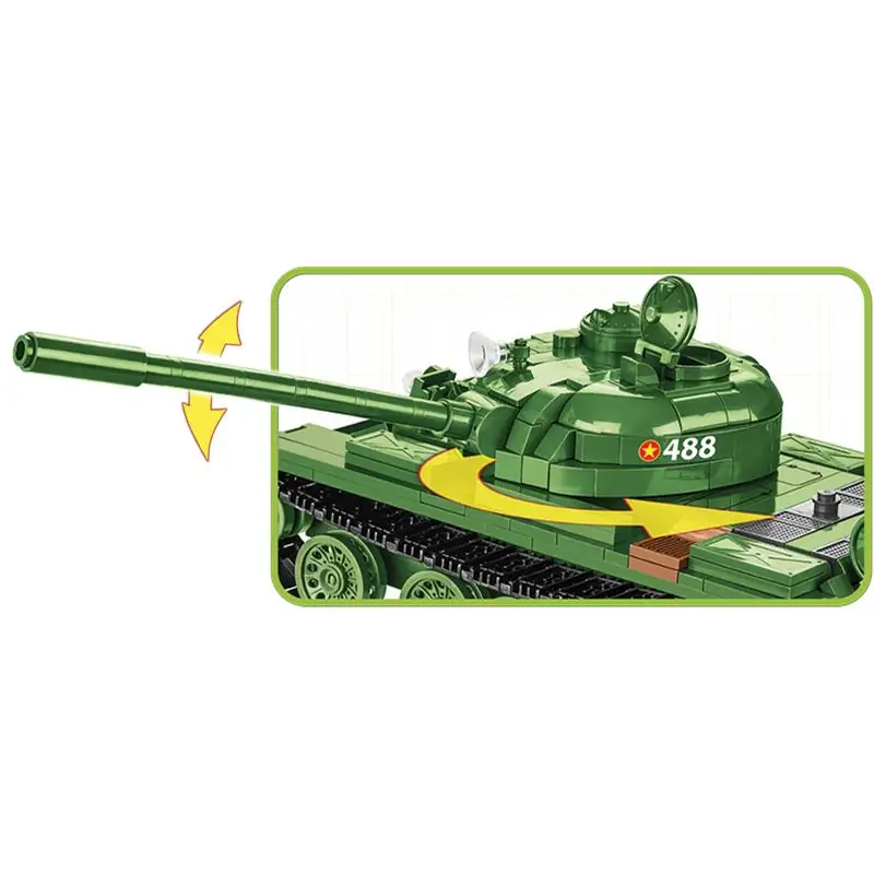 Cobi T-55 • Set 2234 • SetDB • Merlins Bricks