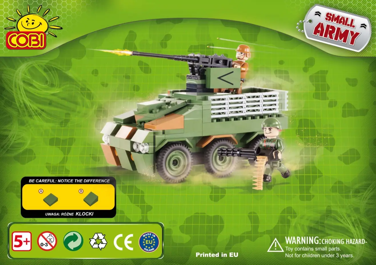 Cobi Support Vehicle • Set 2314 • SetDB • Merlins Bricks