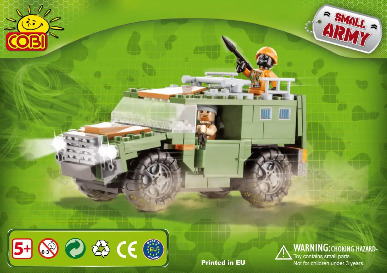 Cobi Armored Vehicle • Set 2317 • SetDB • Merlins Bricks