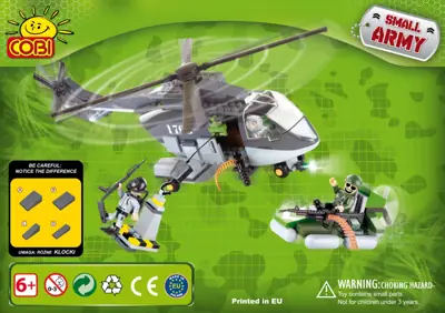 Cobi Desert Helicopter • Set 2329 • SetDB • Merlins Steine