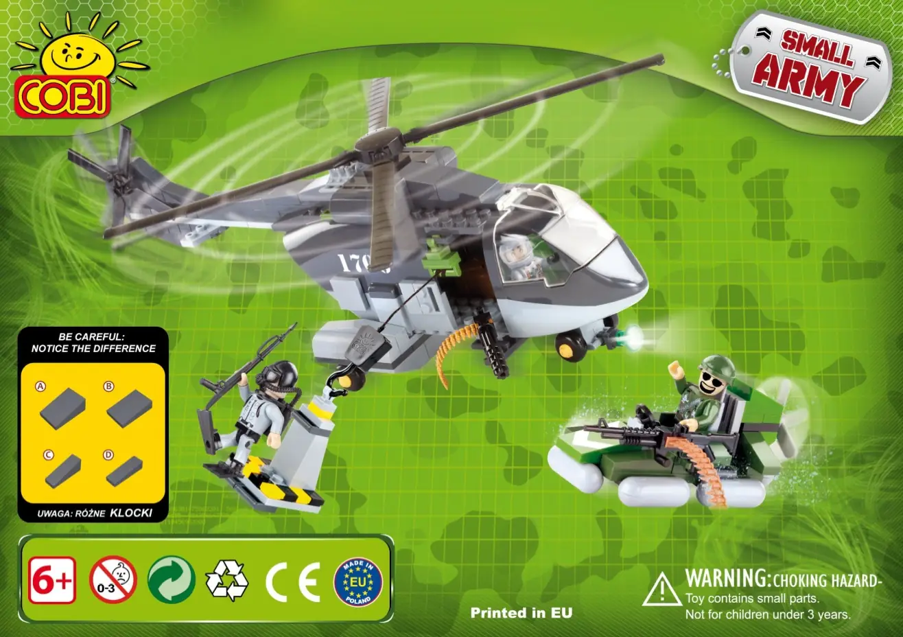 Cobi Helikopter Storm • Set 2358 • SetDB • Merlins Bricks