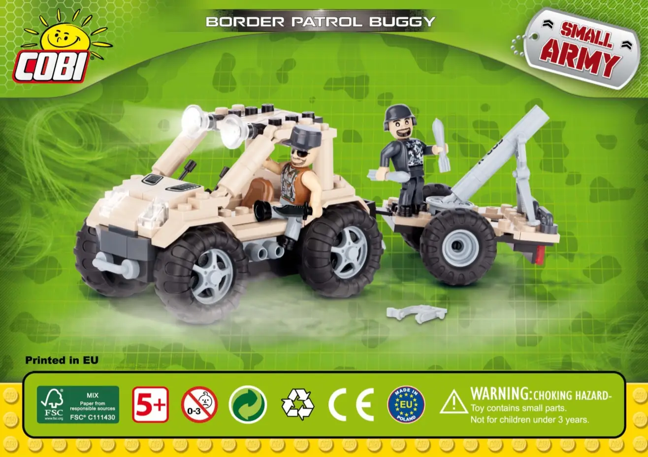 Cobi Buggy • Set 2127 • SetDB • Merlins Bricks