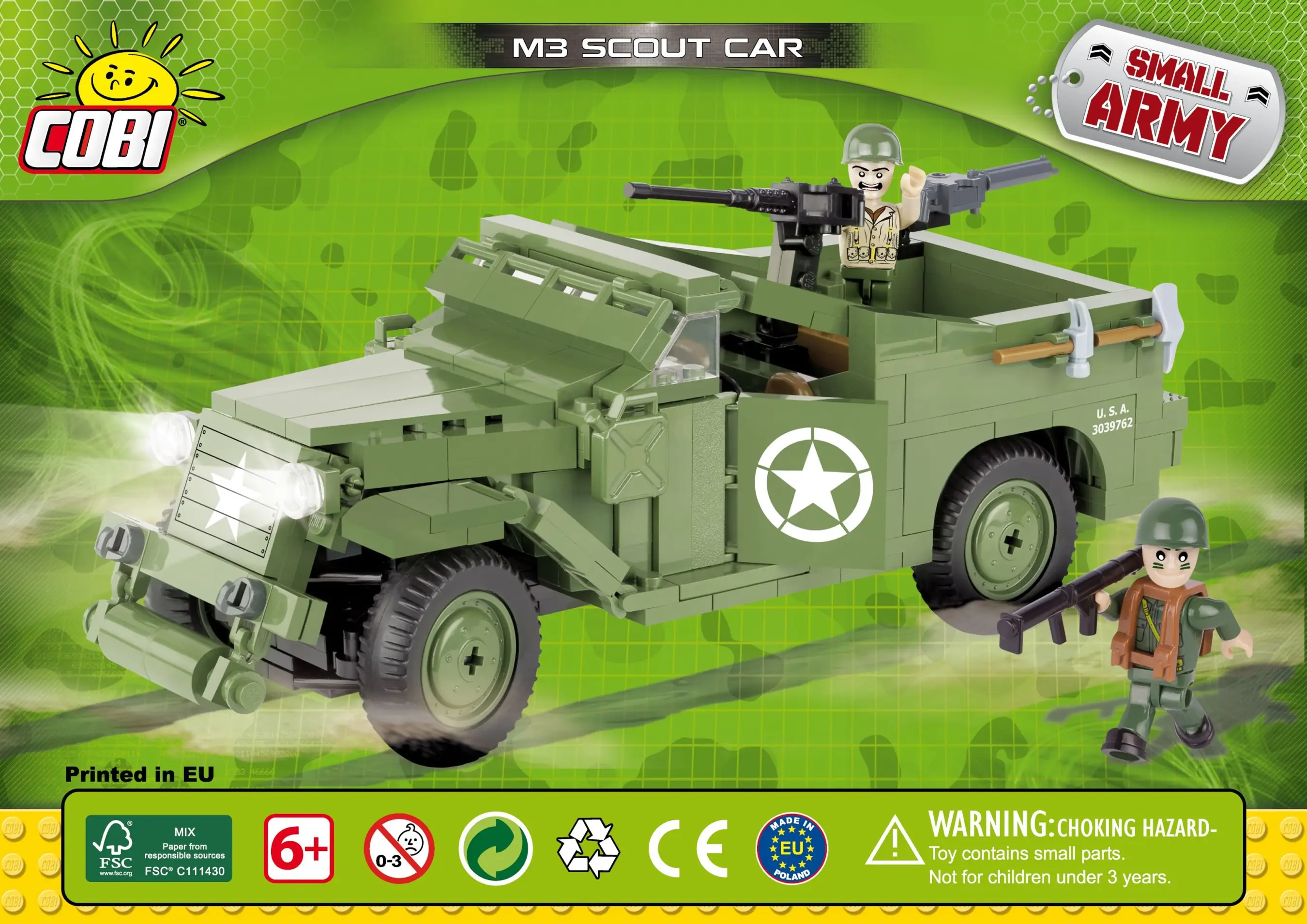 Cobi M3 Scout Car • Set 2368 • SetDB • Merlins Bricks
