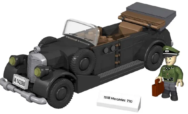 Cobi Mercedes 770 • Set 2407 • SetDB • Merlins Bricks