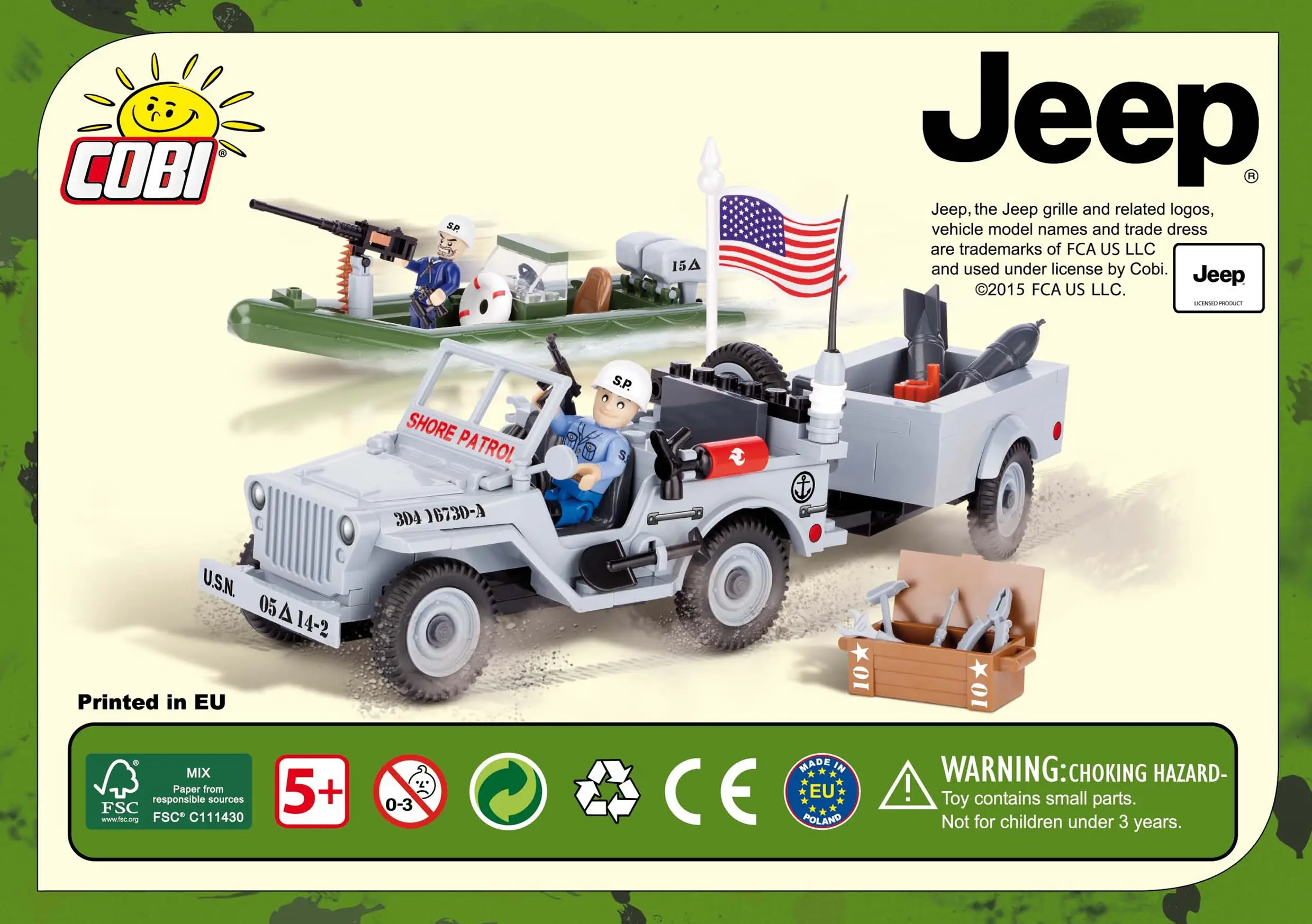 Cobi Jeep Willis MB Navy • Set 24193 • SetDB