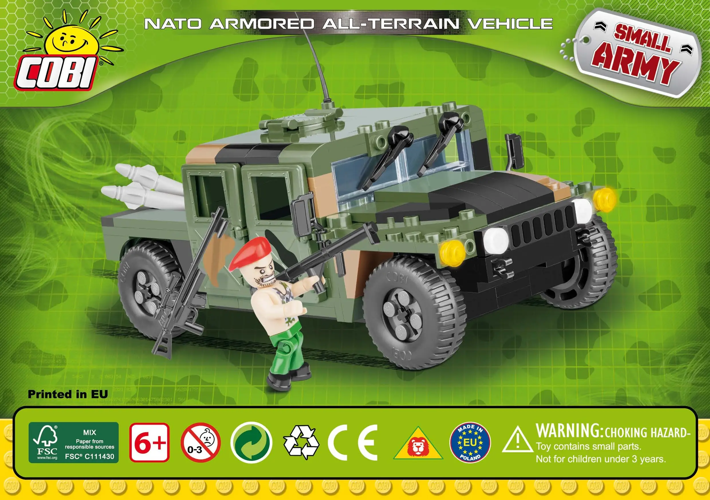 Cobi NATO Armored ALL-Terrain Vehicle • Set 24304 • SetDB