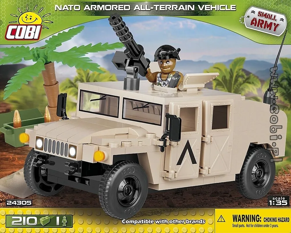 Cobi NATO Armored ALLTerrain Vehicle • Set 24305 • SetDB