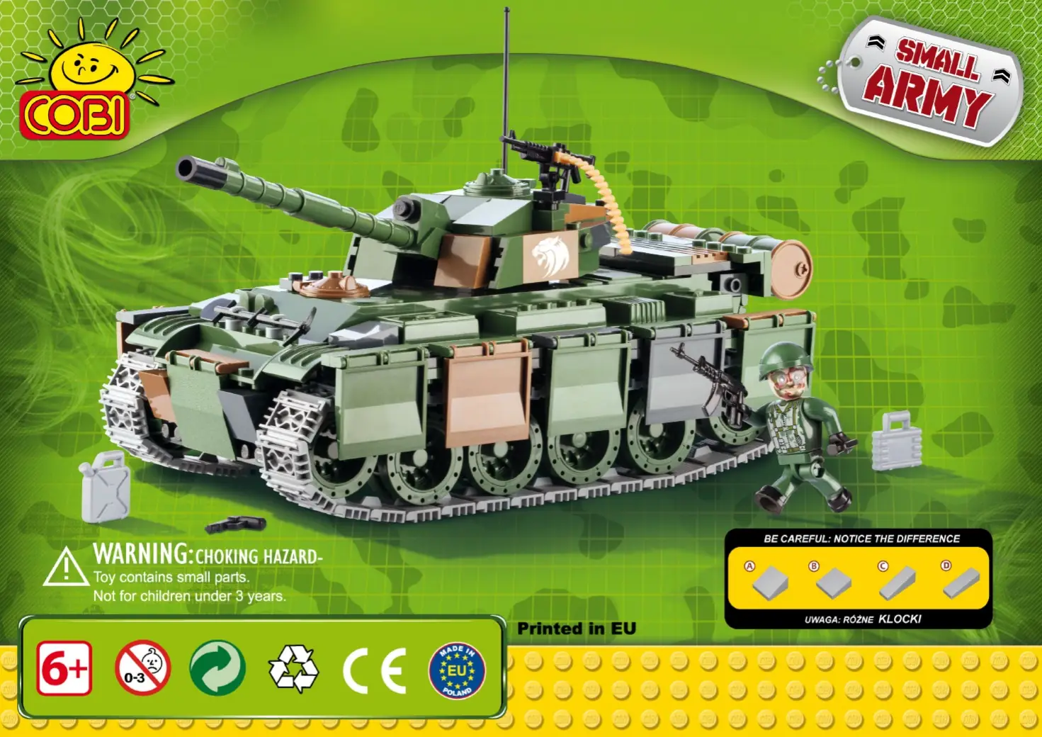 Cobi Tank Platoon • Set 2432 • SetDB • Merlins Bricks