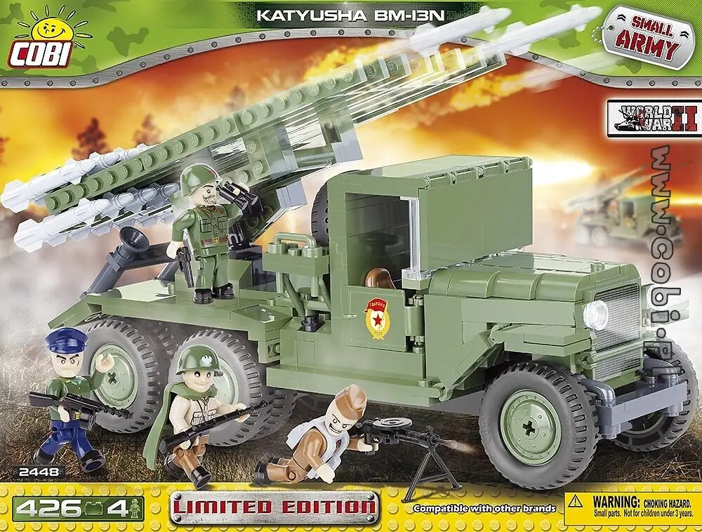 Cobi Katyusha BM-13N • Set 2448 • SetDB • Merlins Bricks