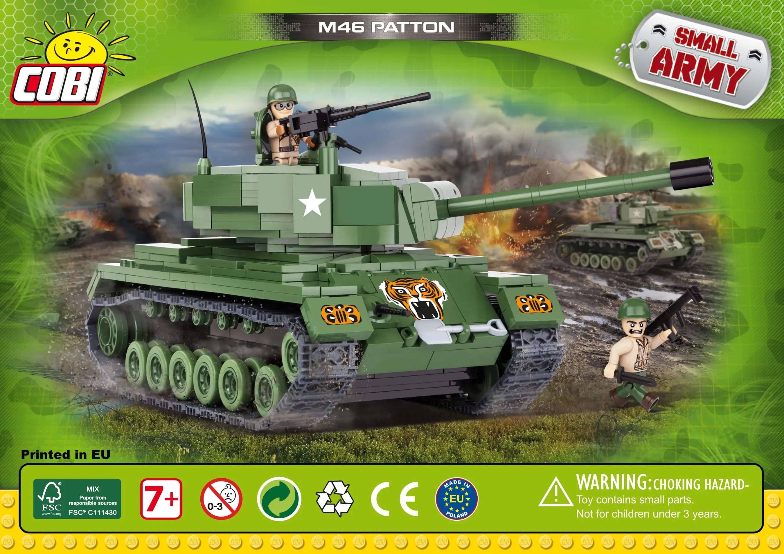 Cobi M46 Patton • Set 2488 • SetDB • Merlins Steine