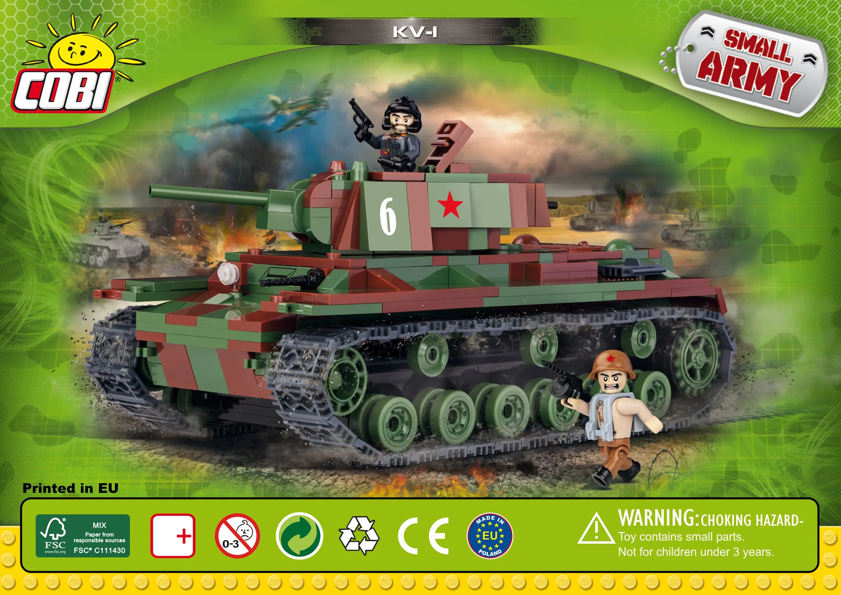 Cobi KV-1 • Set 2489 • SetDB • Merlins Bricks