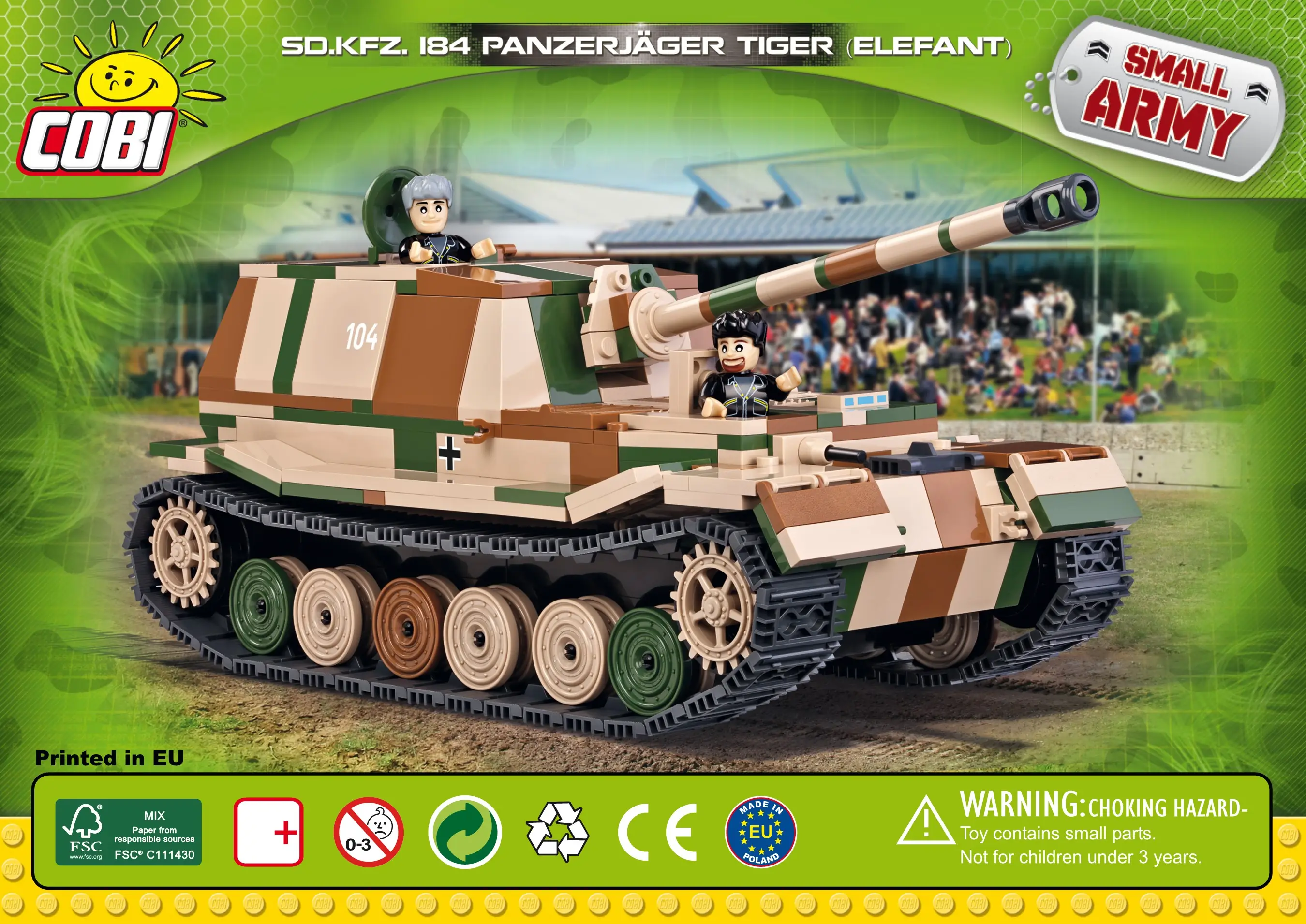 Cobi Panzerjäger Tiger Elefant • Set 2507 • SetDB