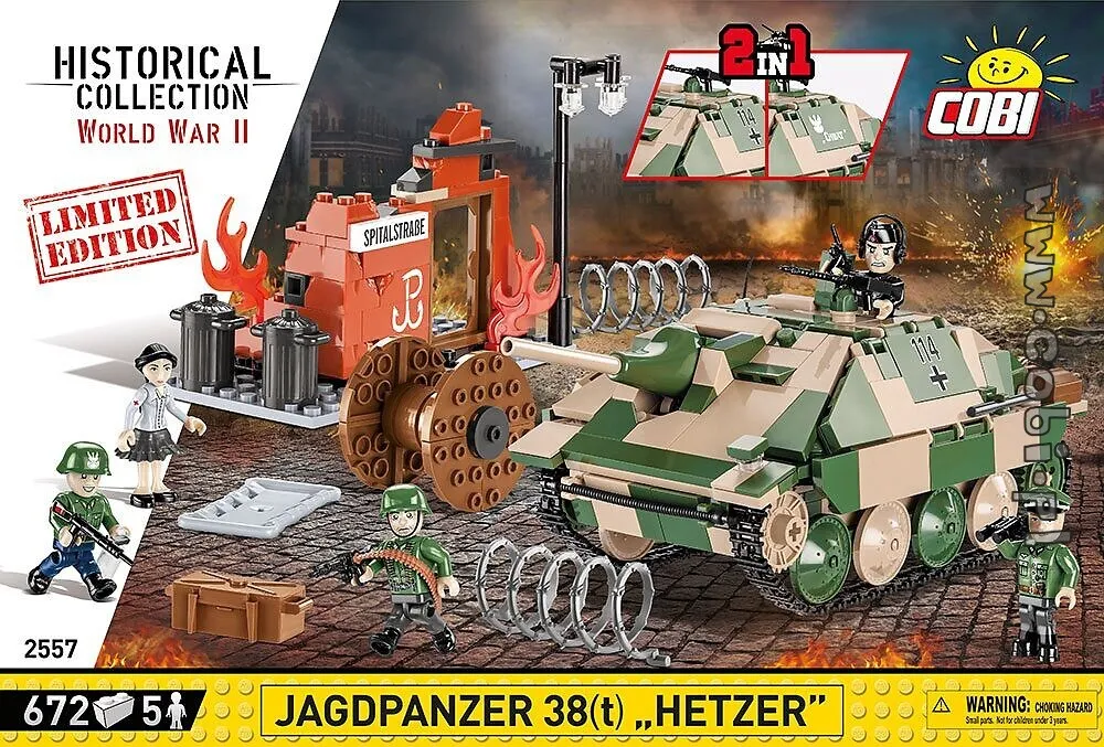 Cobi Jagdpanzer 38 Hetzer Limitierte Auflage • Set 2557