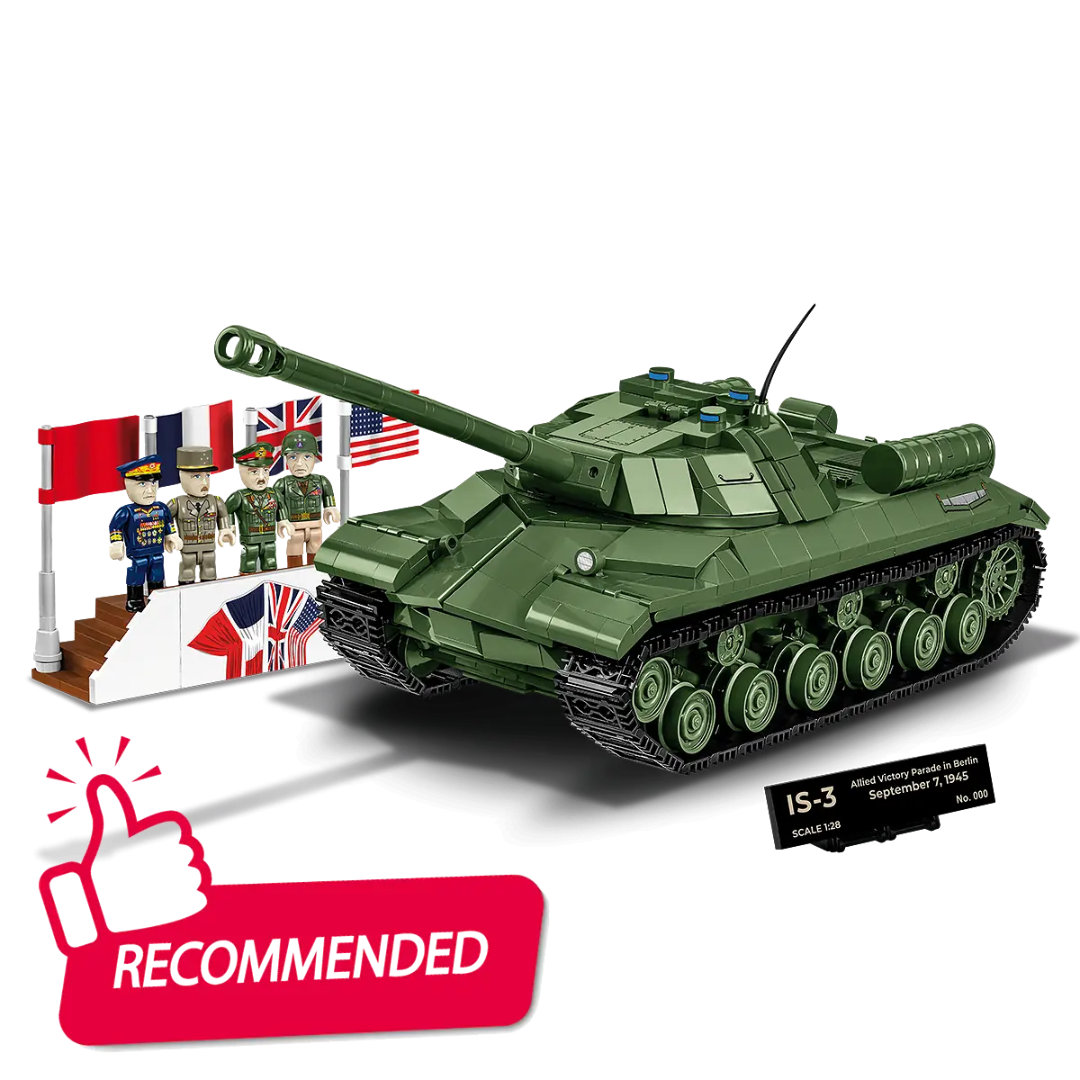 Cobi IS-3 Berlin Victory Parade 1945 Limited Edition