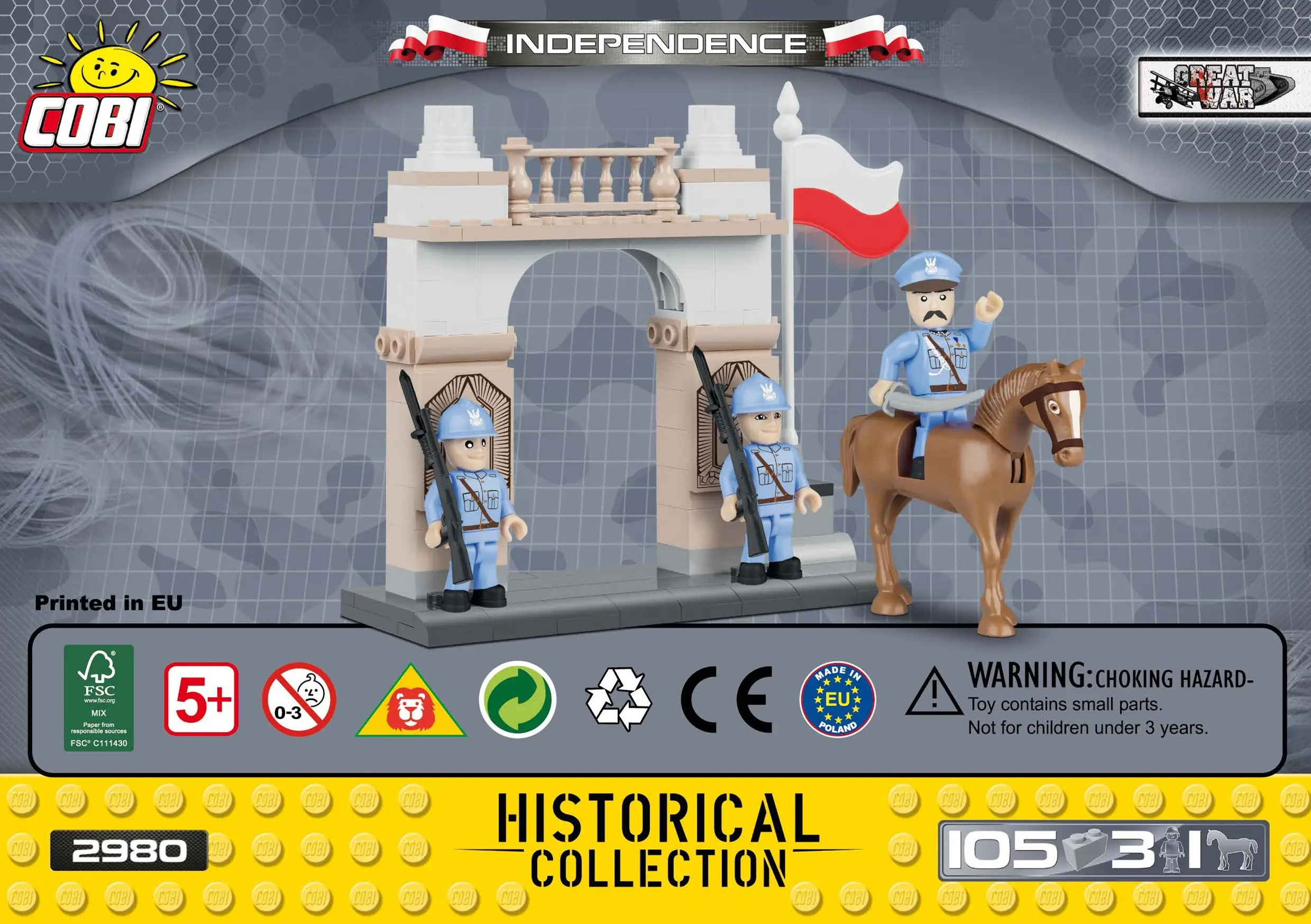 Cobi Independence • Set 2980 • SetDB • Merlins Bricks