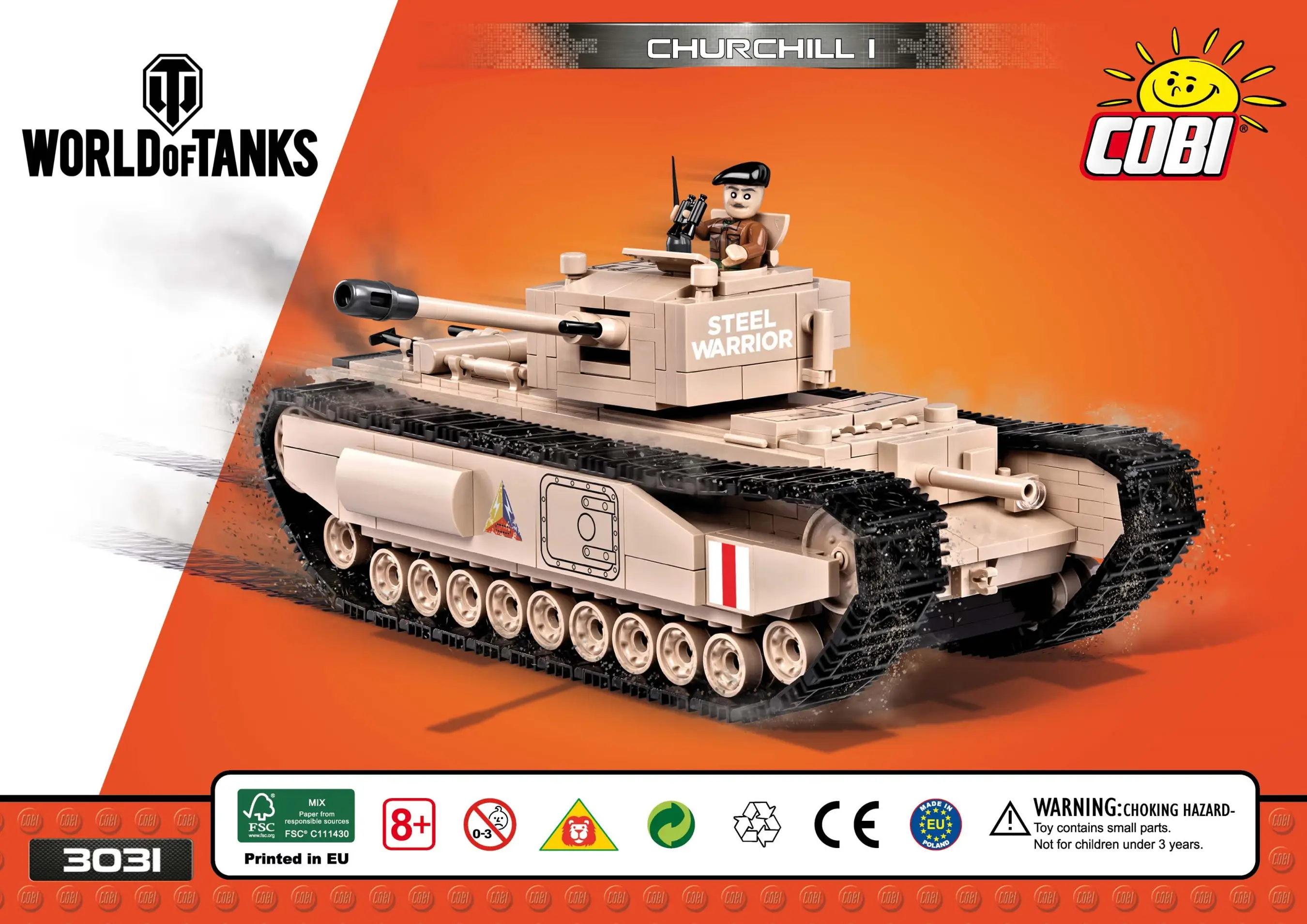 Cobi Churchill I • Set 3031 • SetDB • Merlins Bricks