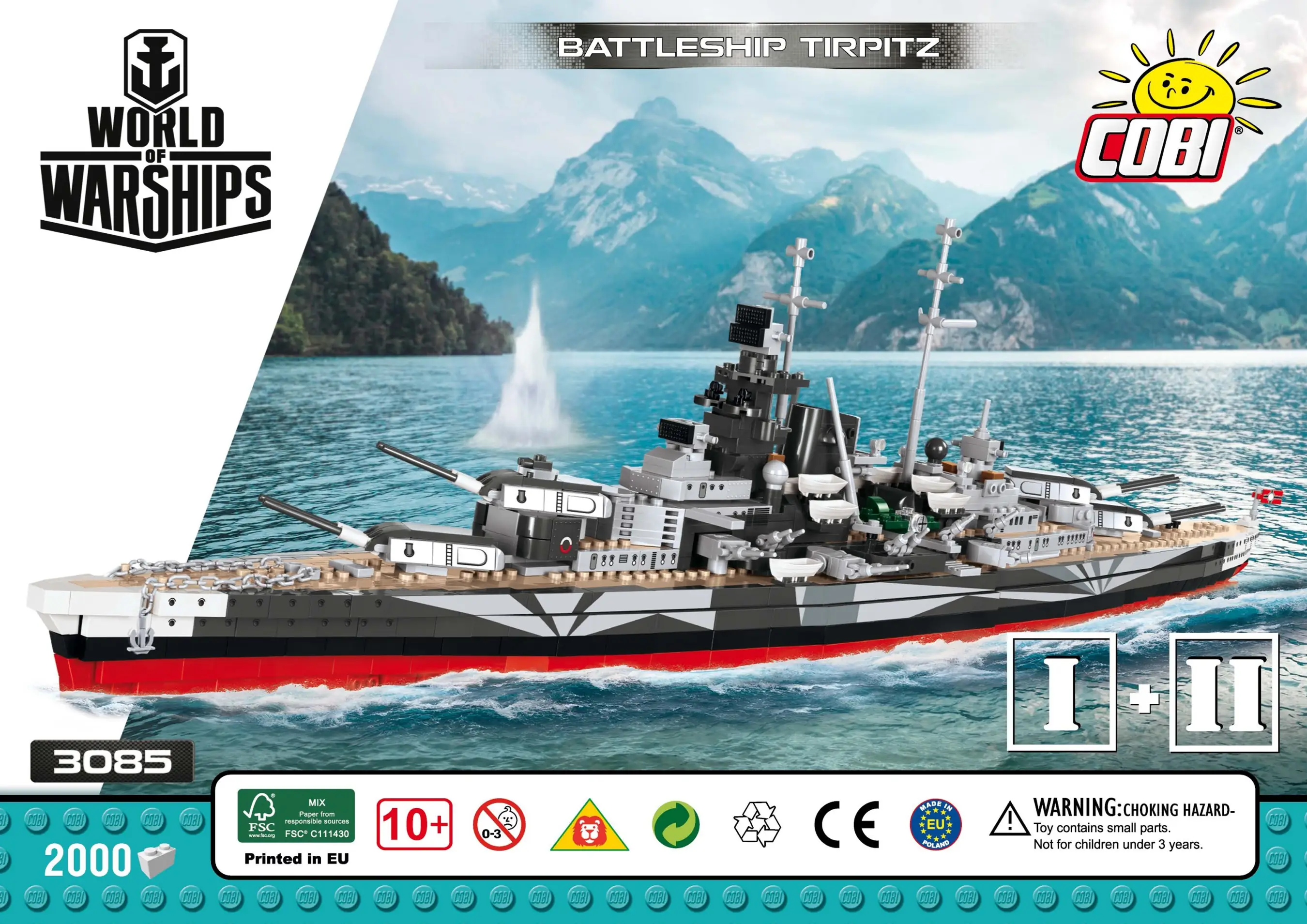 Cobi Battleship Tirpitz • Set 4809 • SetDB • Merlins Bricks