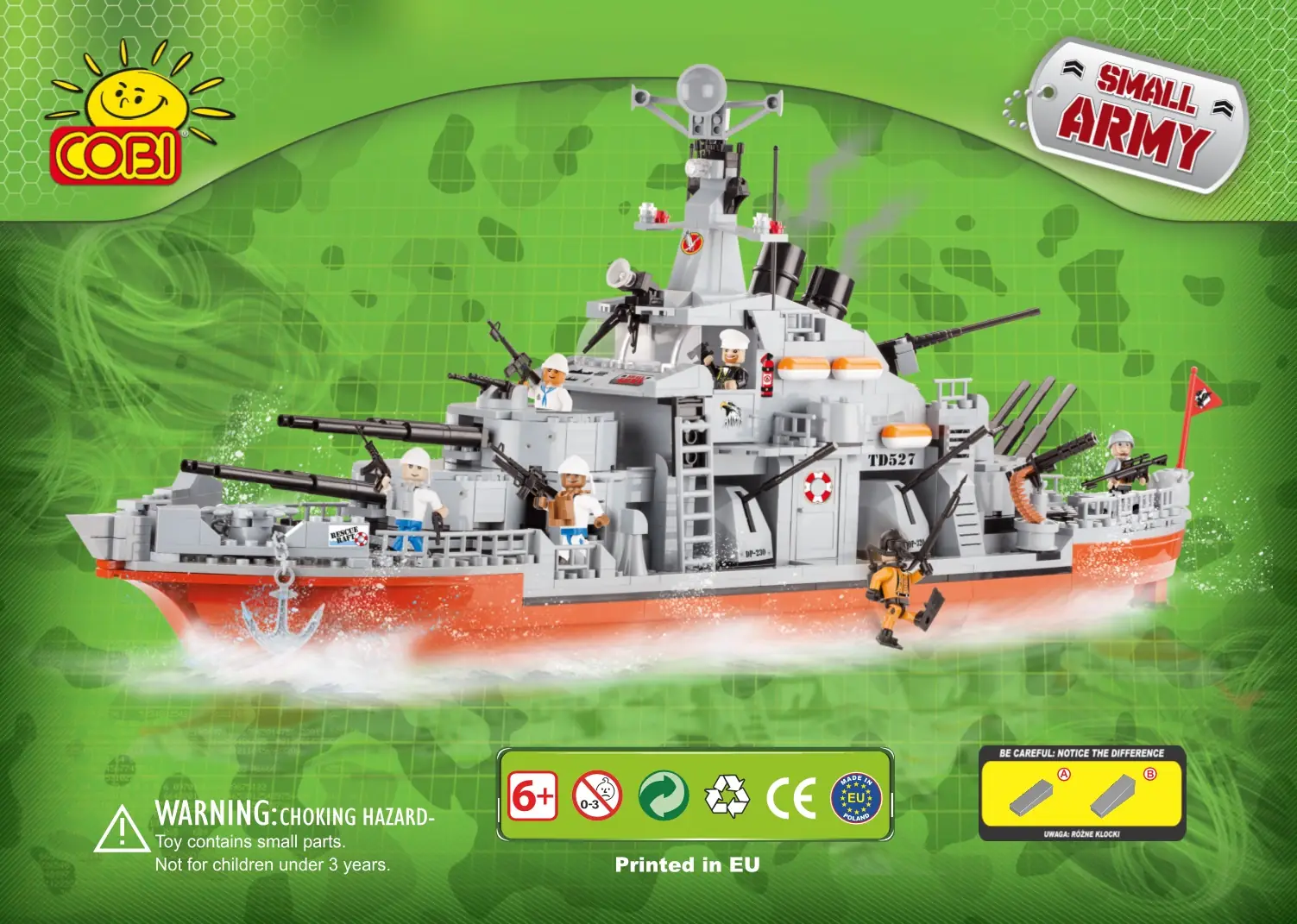 Cobi Battle Cruiser • Set 4803 • SetDB • Merlins Bricks
