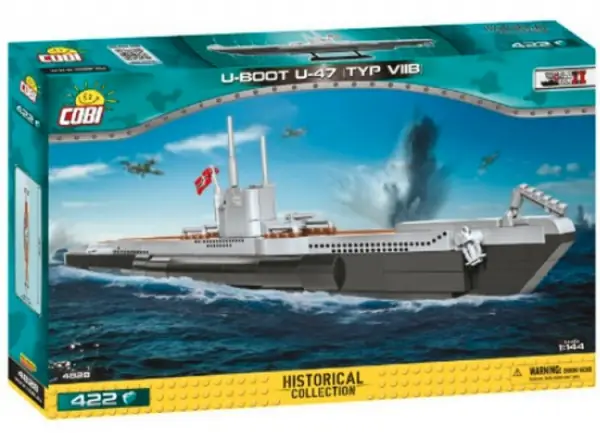 Cobi U-Boat U-47 Type VIIB • Set 4828 • SetDB