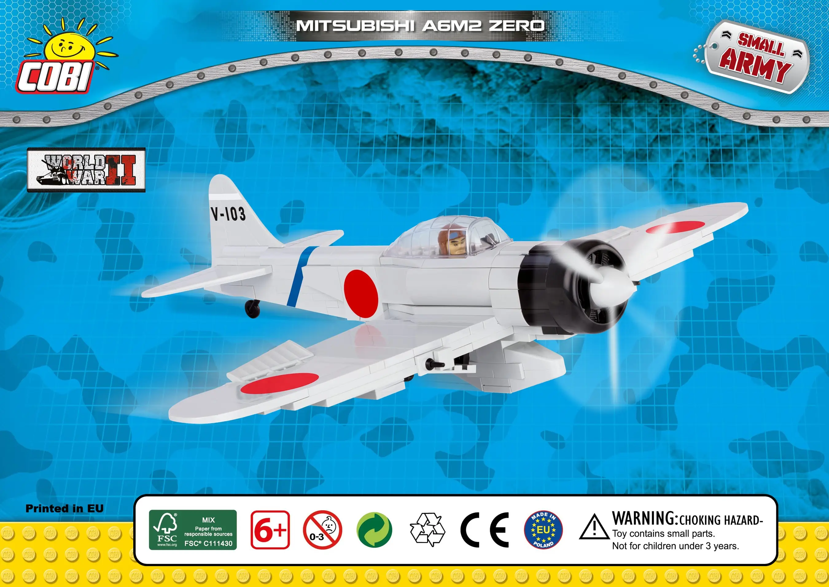 Cobi Mitsubishi A6M2 Zero • Set 5515 • SetDB