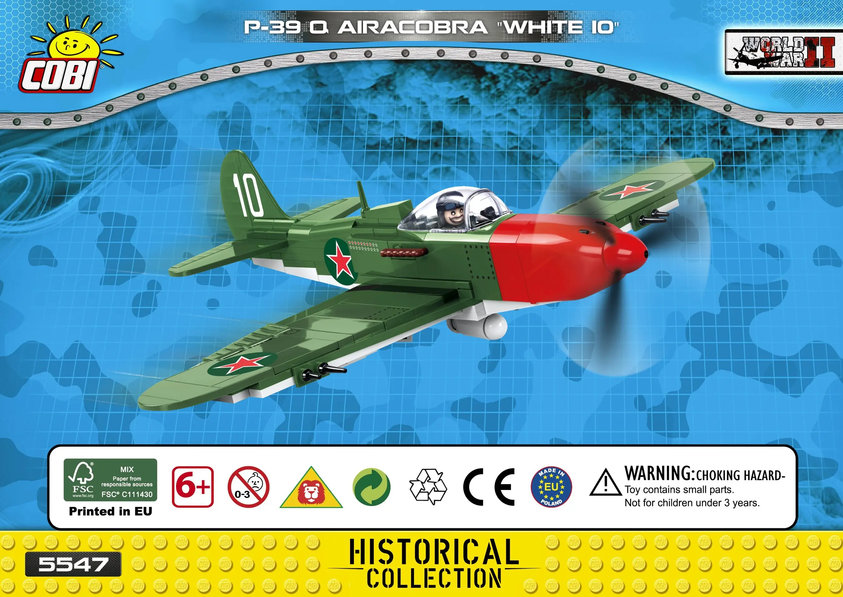 Cobi Bell P-39Q Airacobra • Set 5547 • SetDB