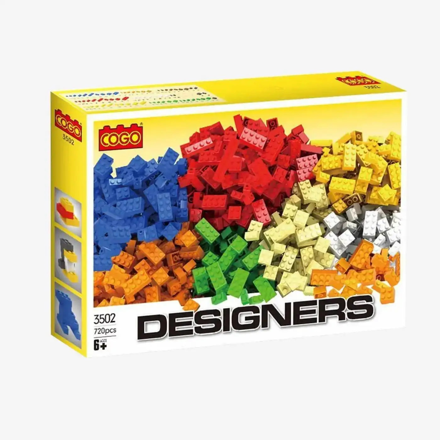 Cogo Basic Bricks • Set 3502 • SetDB • Merlins Bricks