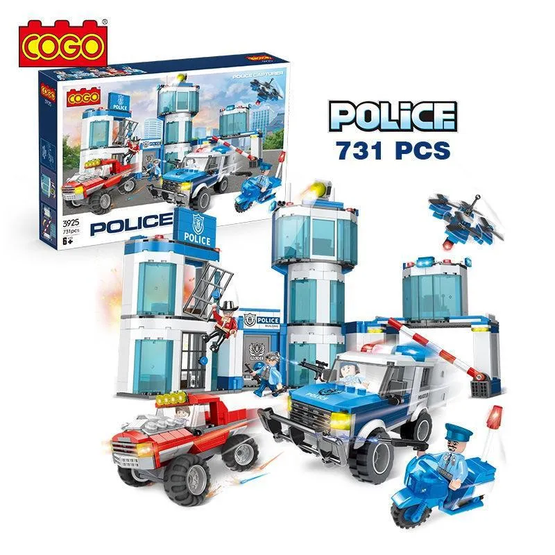 Cogo SWAT Police Station Police Station with prison