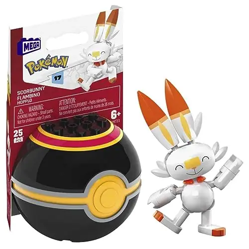 MEGA Construx Pokémon Scorbunny • Set HKT11 • SetDB